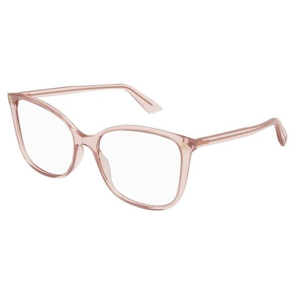 Gucci | Accessories | Gucci Cat Eye Eyeglasses Gg026o0353 Nude Frame ...